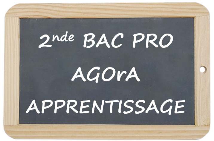 BAC PRO AGOrA par Apprentissage en 3 ans